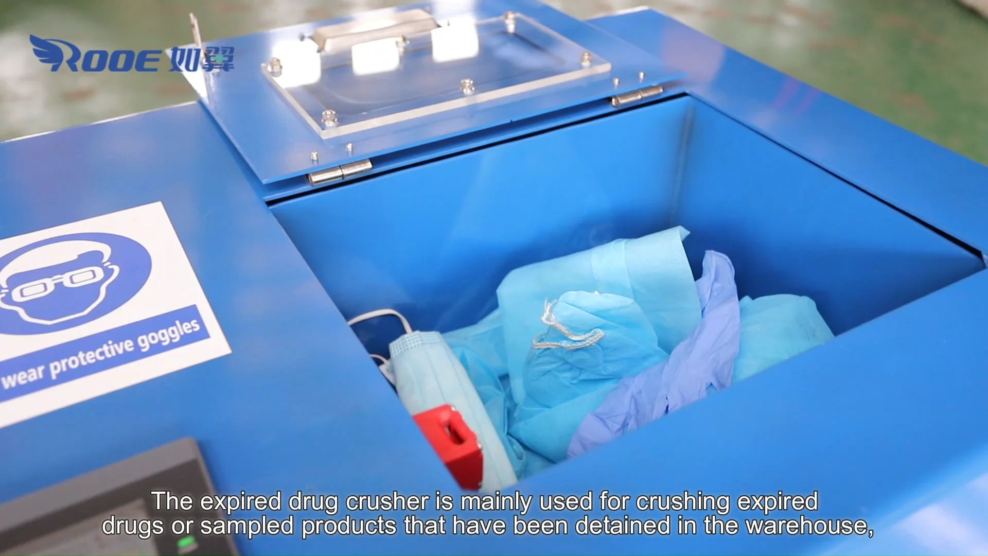 Wrmw-250 Hospital Waste Disposal Equipment Biomedical Waste Treatment ...