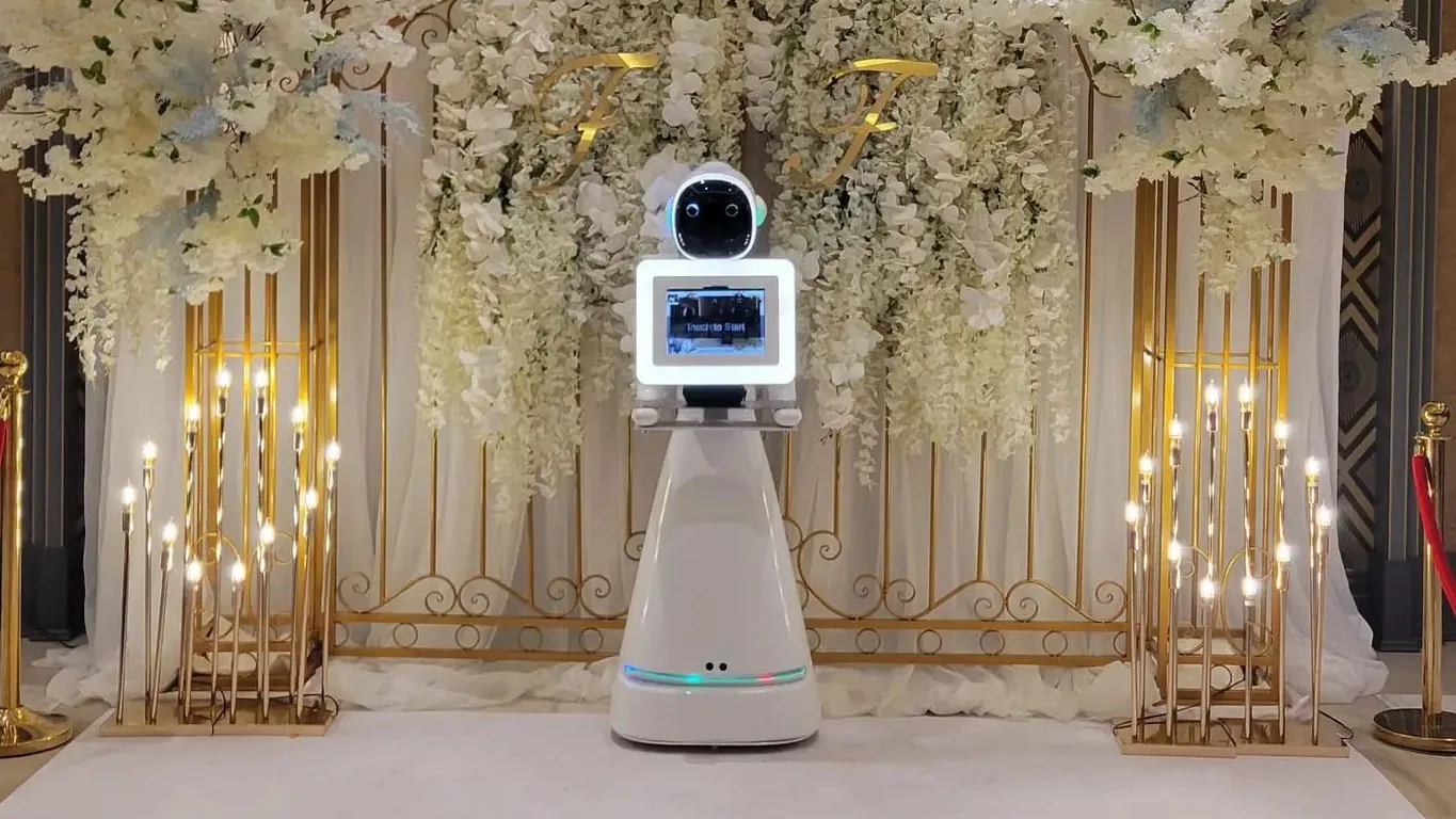 Safety Design 360 Photobooth Robot Slow Motion Automatic Manual ...