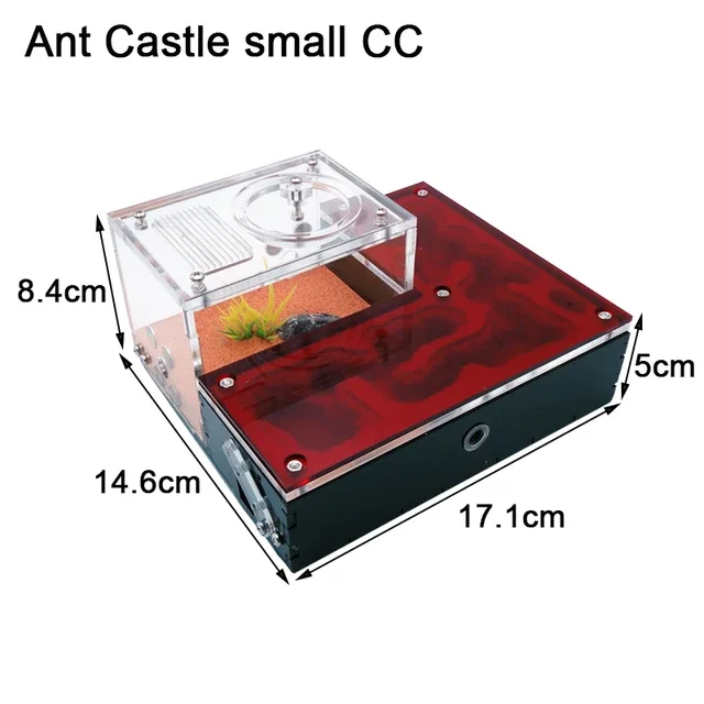 Ant Queen Anthill Castle Ant Farm with Water Tower & Eco-Friendly Design