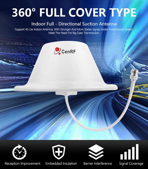 High Quality Indoor Wireless Coverage 300-700mhz 4g Ceiling Antenna ...