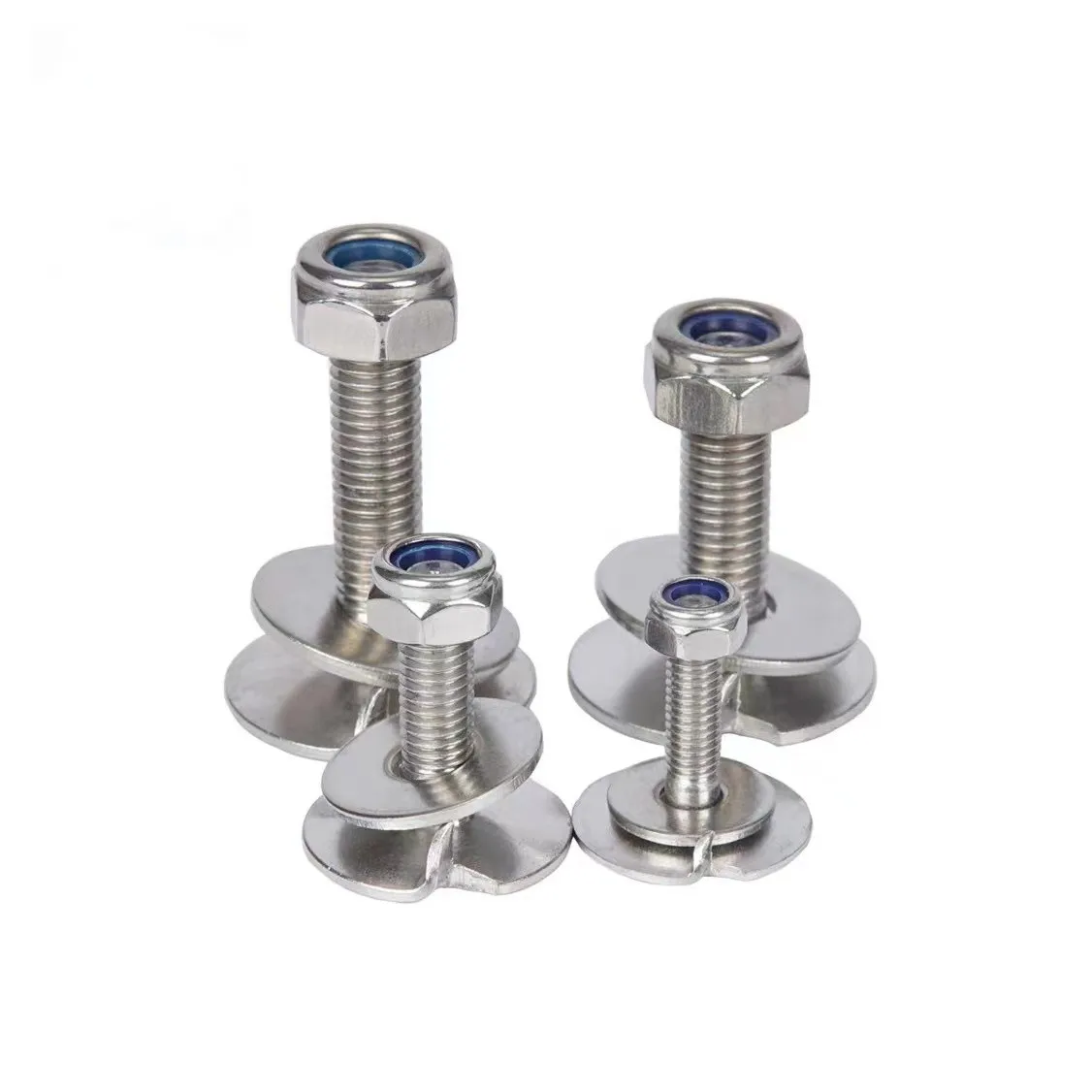 Spiked Elevator Bolt Nut And Washer Bucket Of Bolts Round Ss Elevator ...