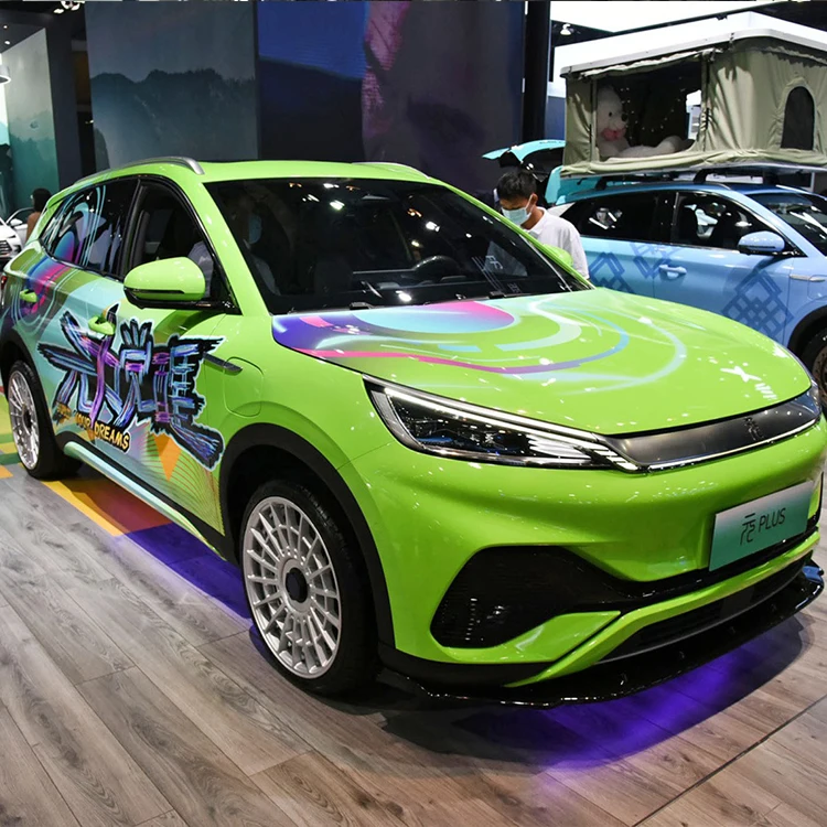 In Stock 2022 Byd Yuan Plus 430km 510km Flagship Hot Sale And High Speed Ev Suv With Electric ...