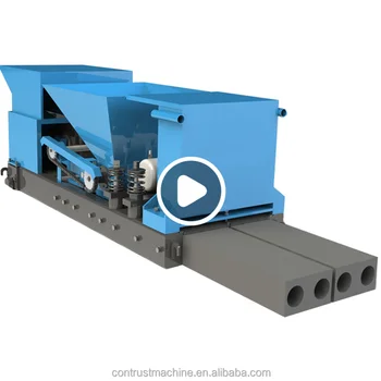 Factory Precast Concrete Boundary Fence Panel Making Machine - Buy ...