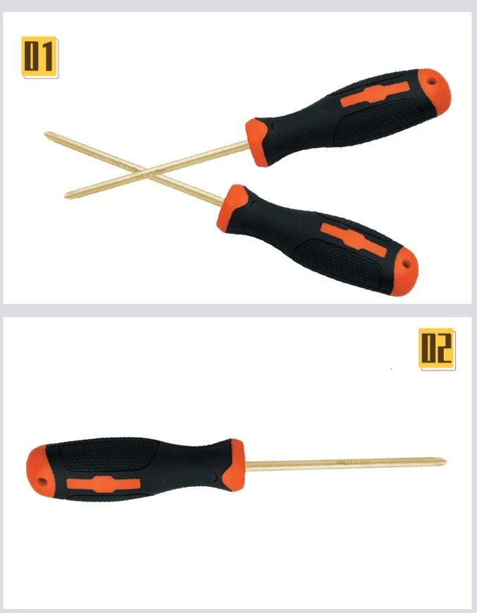 Impa 615923 Special Aluminum Bronze Screwdrivers Phillips Plastic Handle