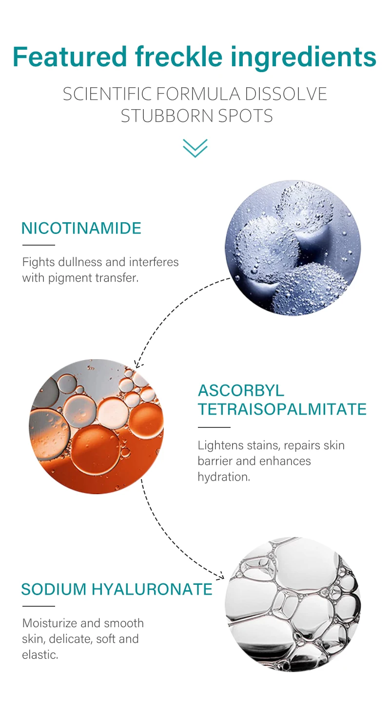 7 Days Dark Spots Anti Freckle Whitening Cream - Strong Power