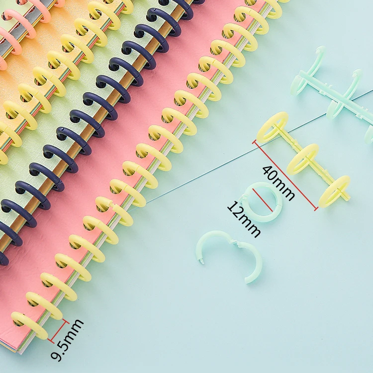 Brand New A4 Size Pp Loose Leaf 8.47 Mm Hole Semi Industrial Ring ...