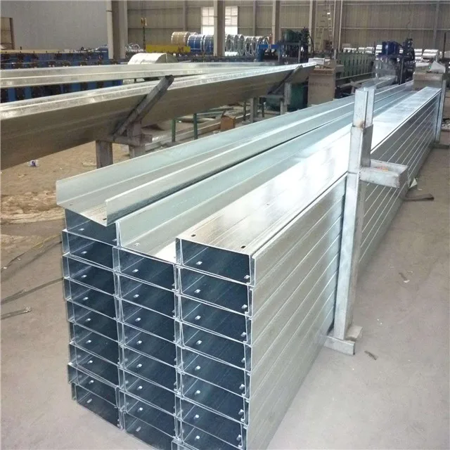 Cold Formed Galvanized Steel C Purlin Weight Chart Channel Steel