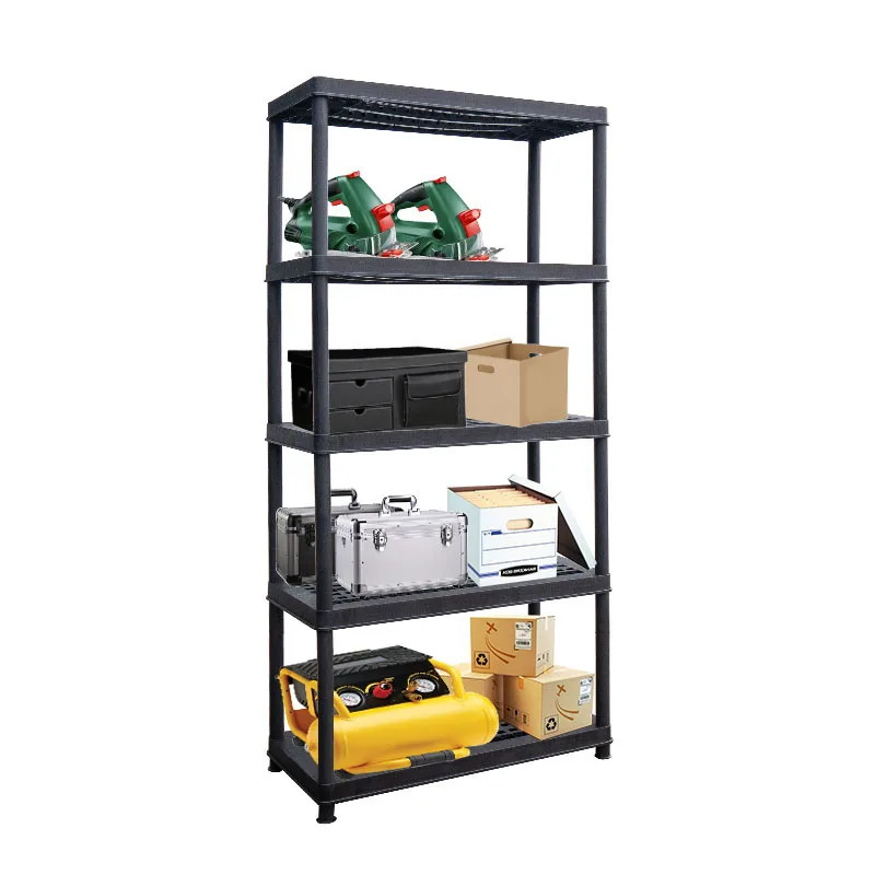 4-Tier Heavy Duty Shelving Unit Warehouse Kitchen Organizer Shelf ...