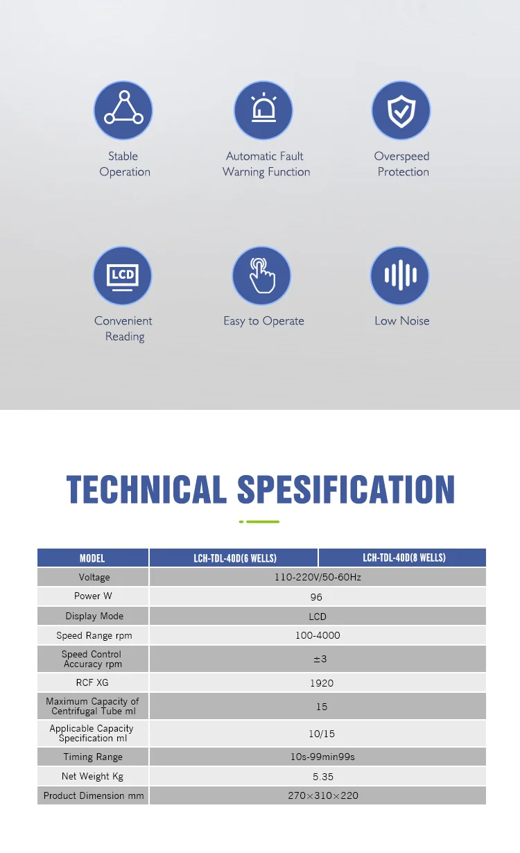 Manufacture Lachoi Lcd Display Method Centrifuge Machine Low Speed Laboratory Centrifuge - Buy ...