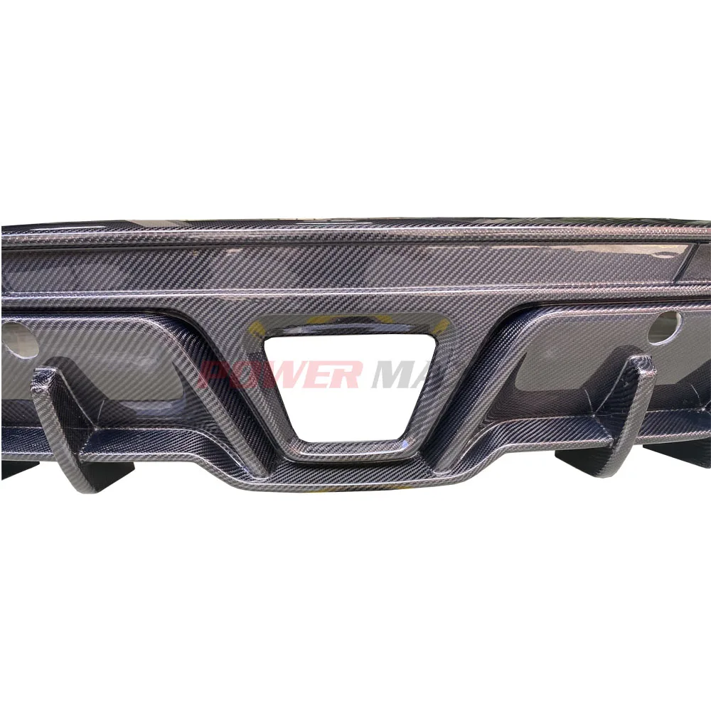 Carbon Fiber Toms Style Rear Bumper Lip Diffuser for Toyota GR Supra ...