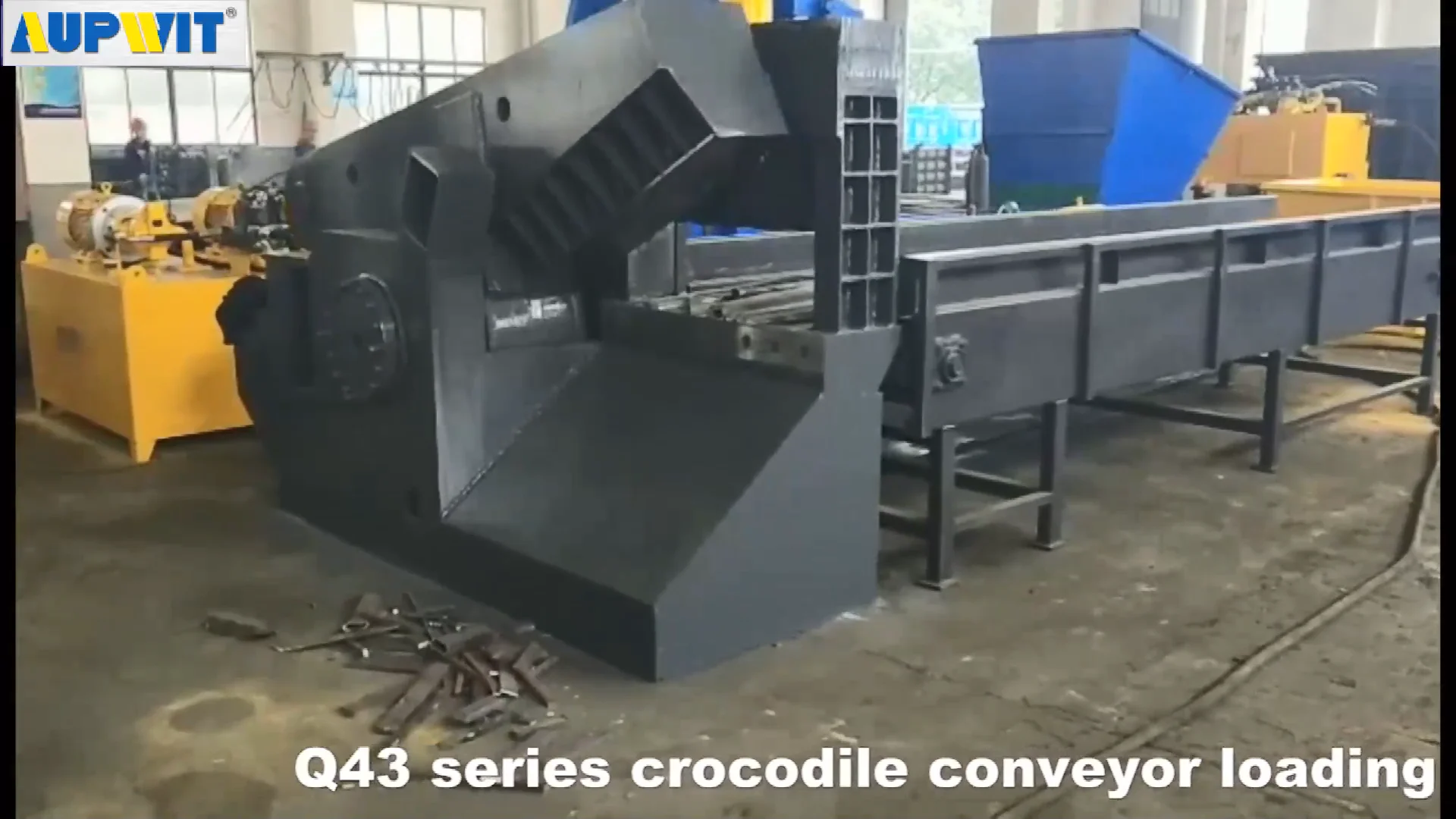 100 Ton Hydraulic Alligator Rebar Shear Cutting Machine 5.5kw - Buy 100 ...