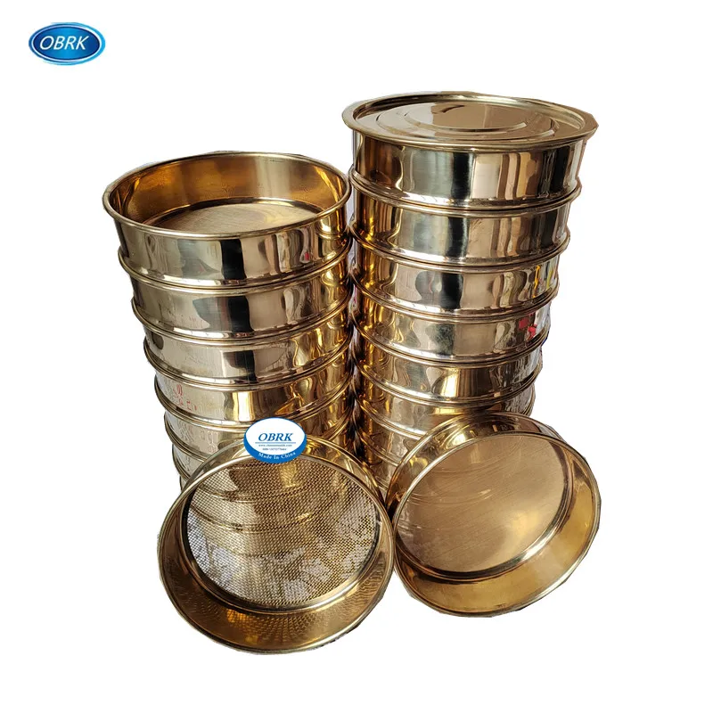 Laboratory Stainless Steel Soil Aggregate Sand Test Sieve