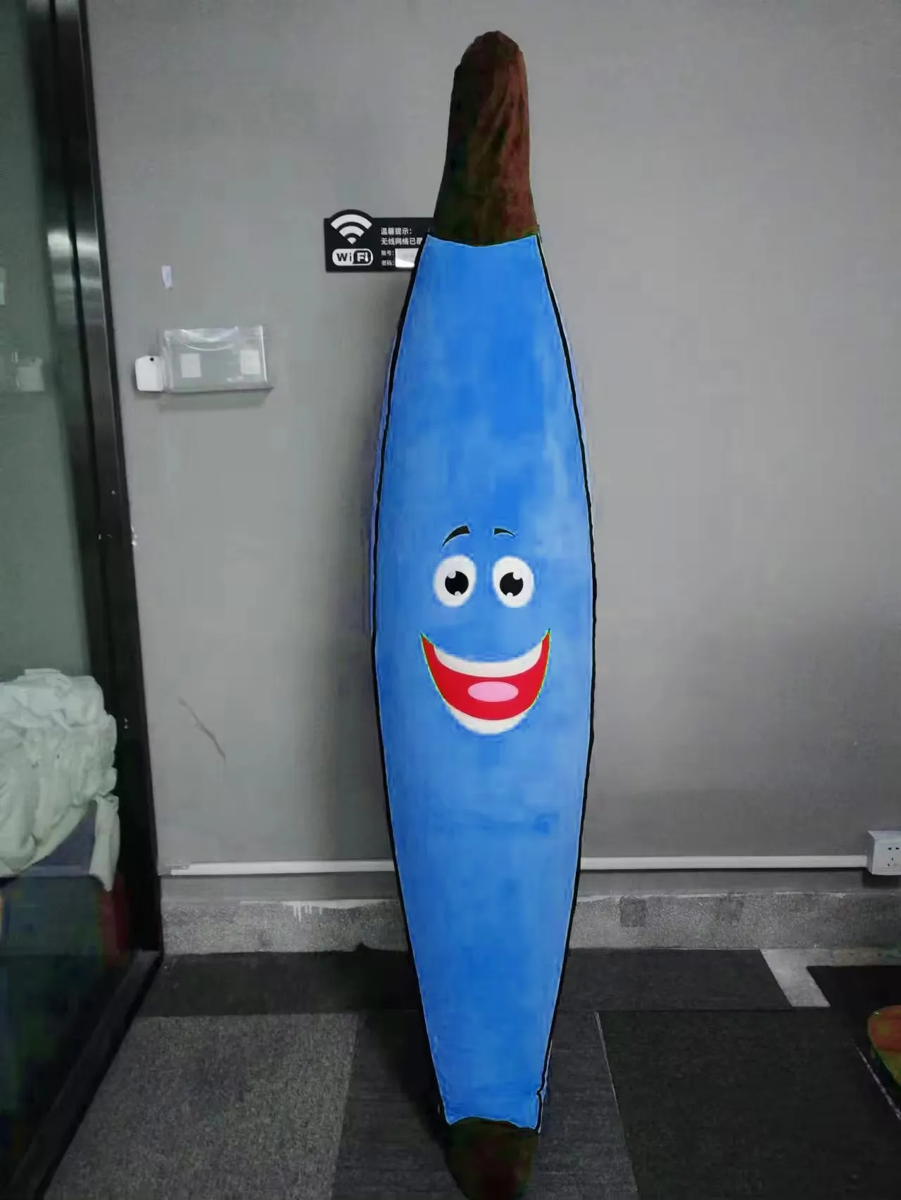 Giant Banana Inflatable Plush Toy Customized Available 180cm Inflatable ...