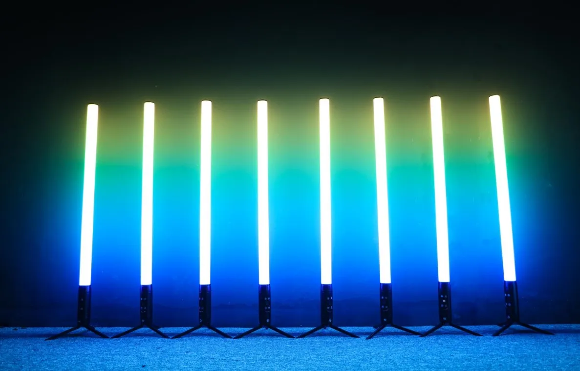 Tube360bs Professional 1.2 Length Wireless Dmx Battery 360 Degree ...