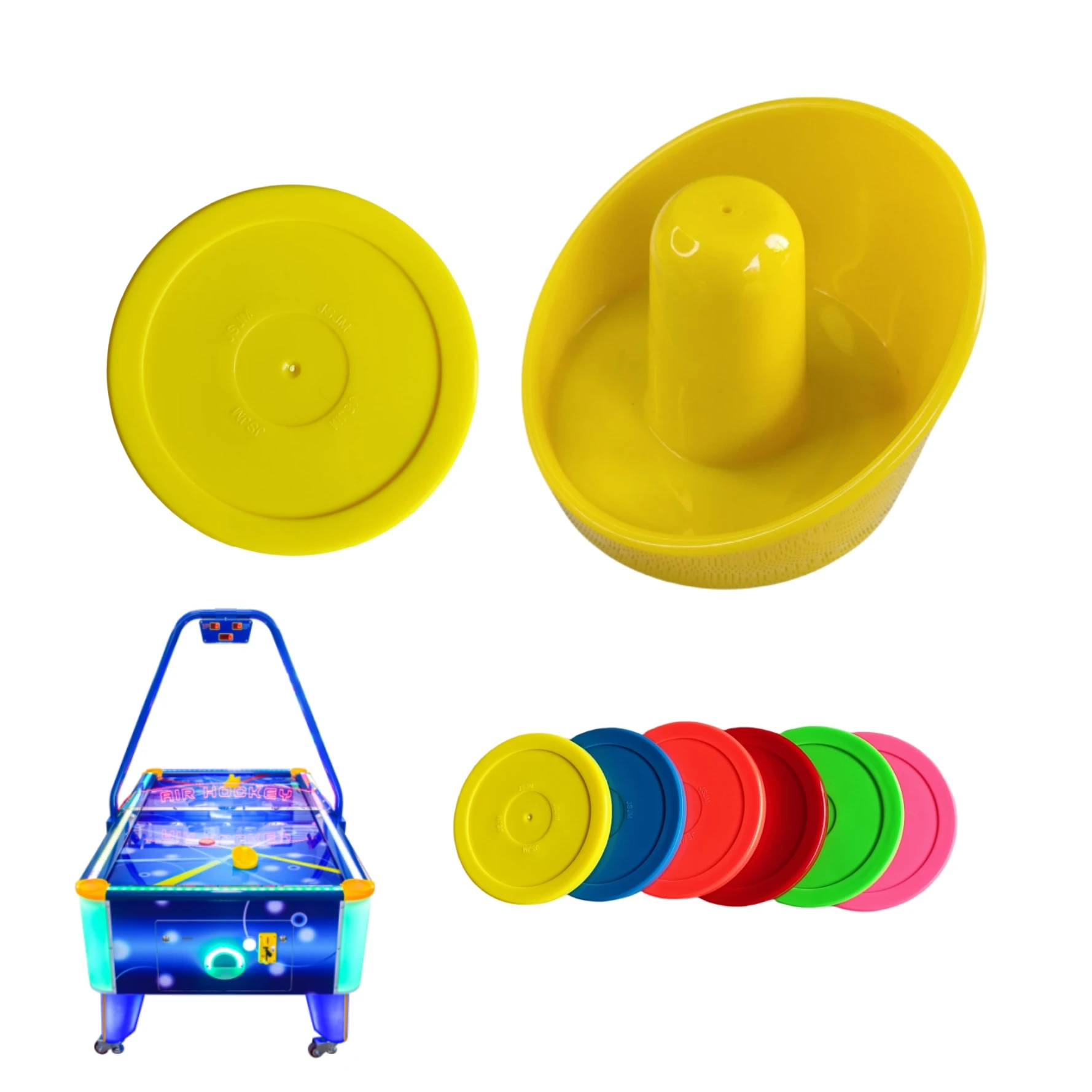 Air Hockey Pucks and Handle Pusher a Dozen for Amusement Park Game ...