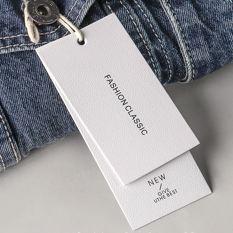 Custom Biodegradable Fashion Style Clothing Tag