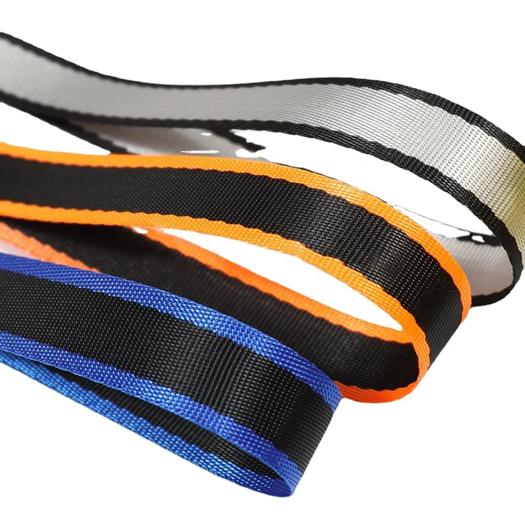 1 Inch Polyester Elastic Band Nylon Webbing Strap For Guitar Dog Leads ...