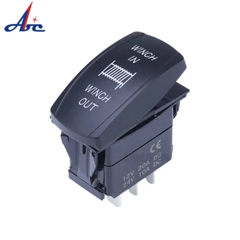 Aluminum Vertically Circuit Breaker Rocker Switch With Led - Buy Rocker ...
