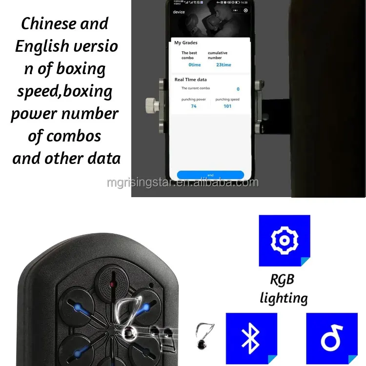 RS Wall Punching Target - Interactive Smart Boxing Machine