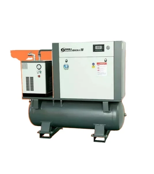 15kw 10Hp laser cutting Integrated Screw Air Compressors High Precision ...