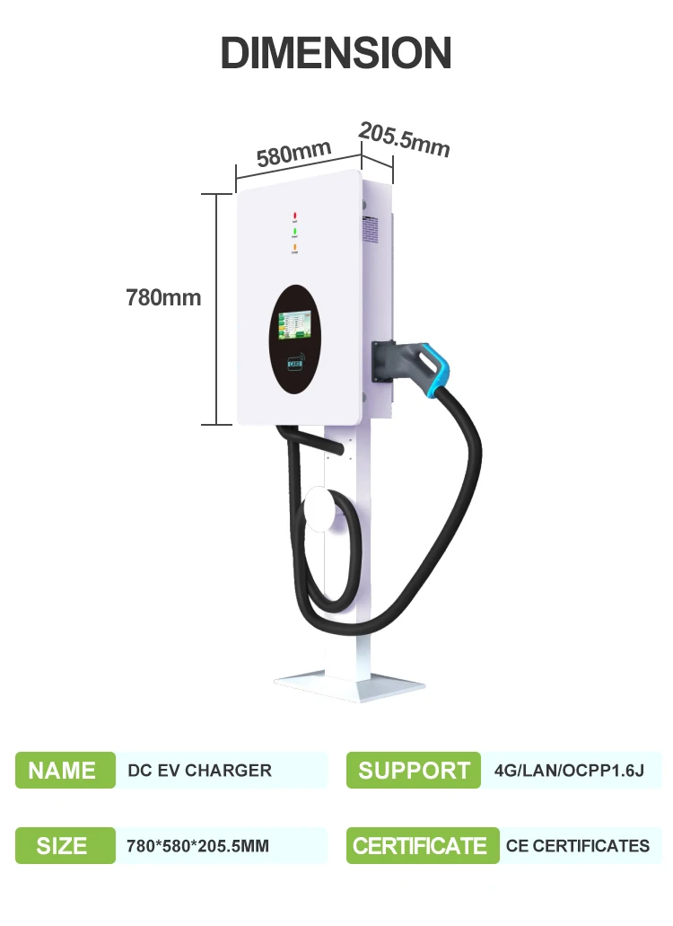30kw 40kw Dc Fast Charging Station Evse Charger Ccs Electric Vehicle ...