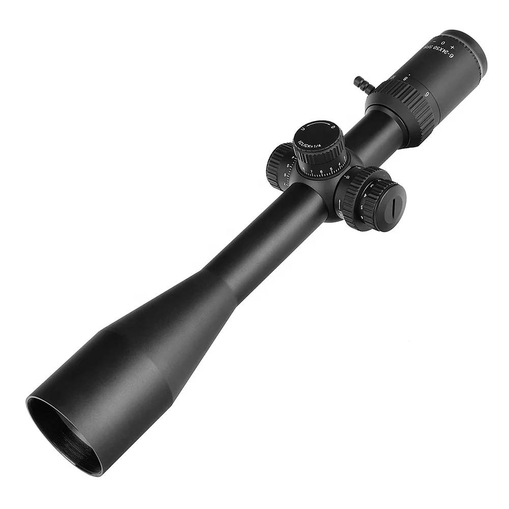 Ohhunt Optic Scope 6-24X50 SFIR Red Illuminated Scope Long Range ...