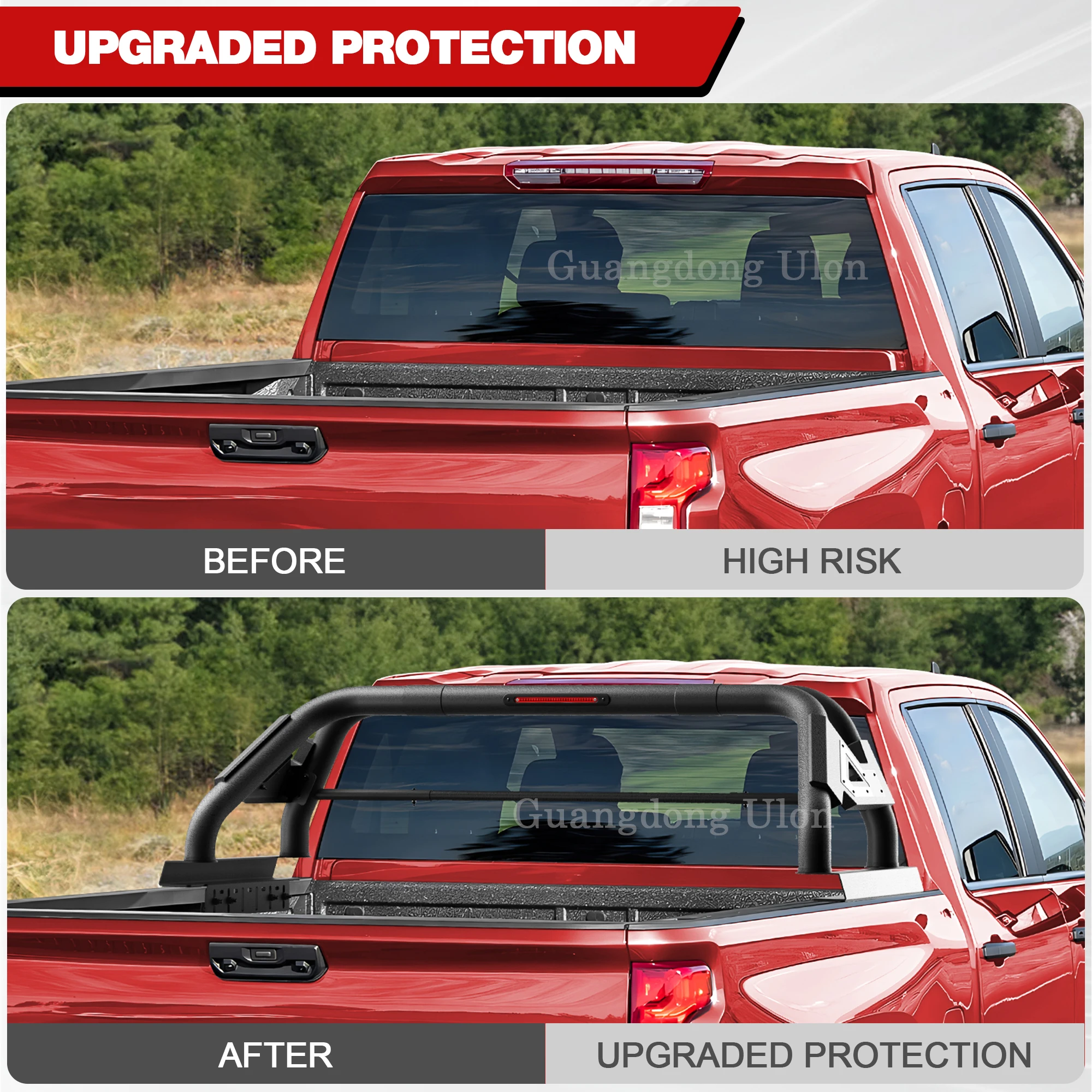 Factory Price Roll Bar for Full Size Trucks Adjustable Compatible with ...