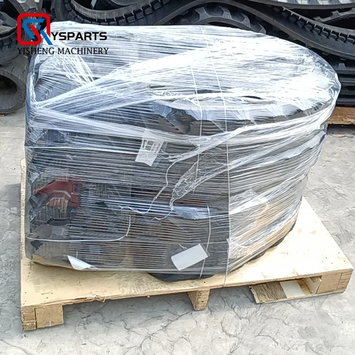 Agricultural Snowblower Chassis Atv Rubber Crawler Equipment Track Skid ...