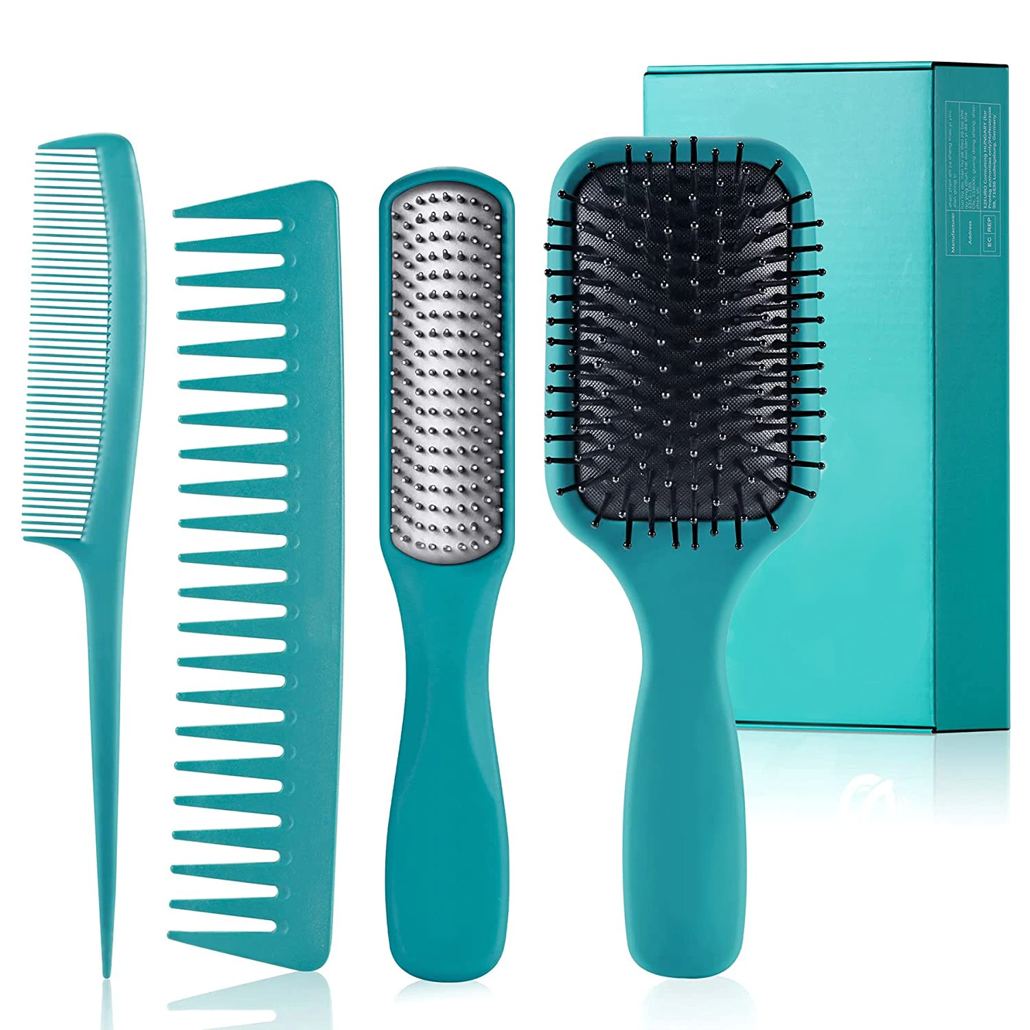 Detangling Comb Customize Logo Massage Hollow Brush Plastic Hair Combs ...