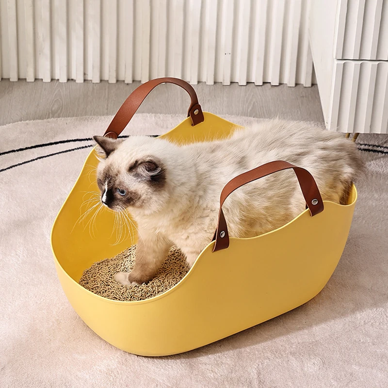 Large Foldable Portable Eco-friendly Reusable Cat Litter Box - Buy ...