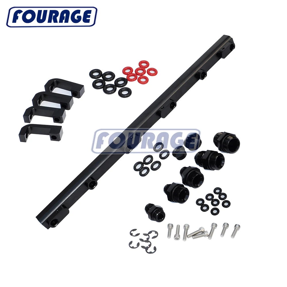 Racing Parts Billet Aluminum High Flow Manifold Efi Fuel Injector Rail ...