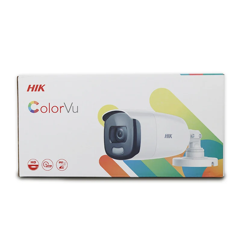 Full Color CCTV Camera - 5MP DS-2CE12HFT-F Colorvu Series