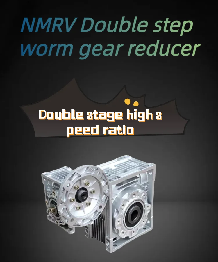 Nmrv030+nmrv040 Nmrv Double Step Worm Gear Reducer - Buy Nmrv Double ...