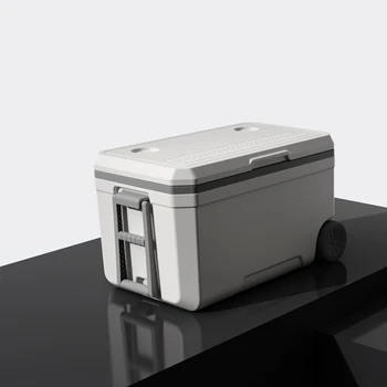 Npot 70l Cooler Box With Locking Portable Cooler With Heavy Duty Wheels ...