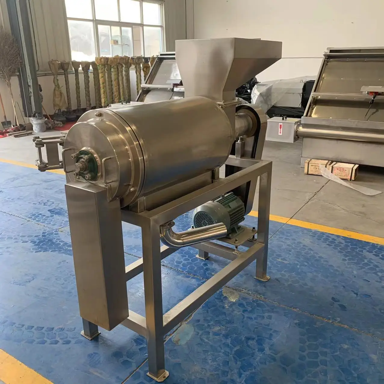 Single Channel Fruit Pulping Machine - Efficient & Durable