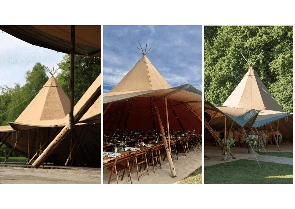 Big Indian Canopy Tent Straw Hat Tents Camping Restaurant bar Teepee ...