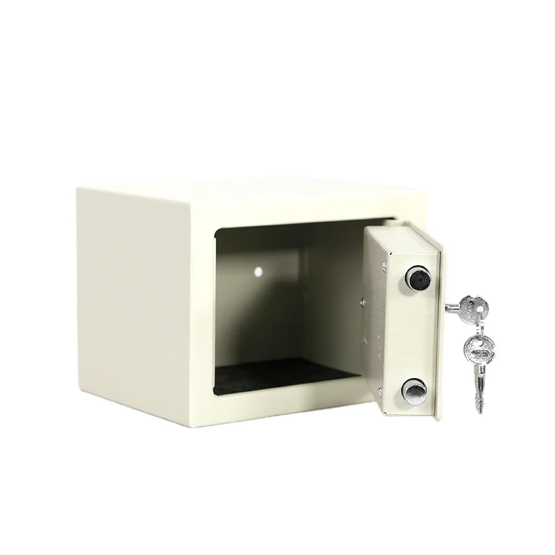 small steel home money safety box wholesale safe with 3 keys| Alibaba.com