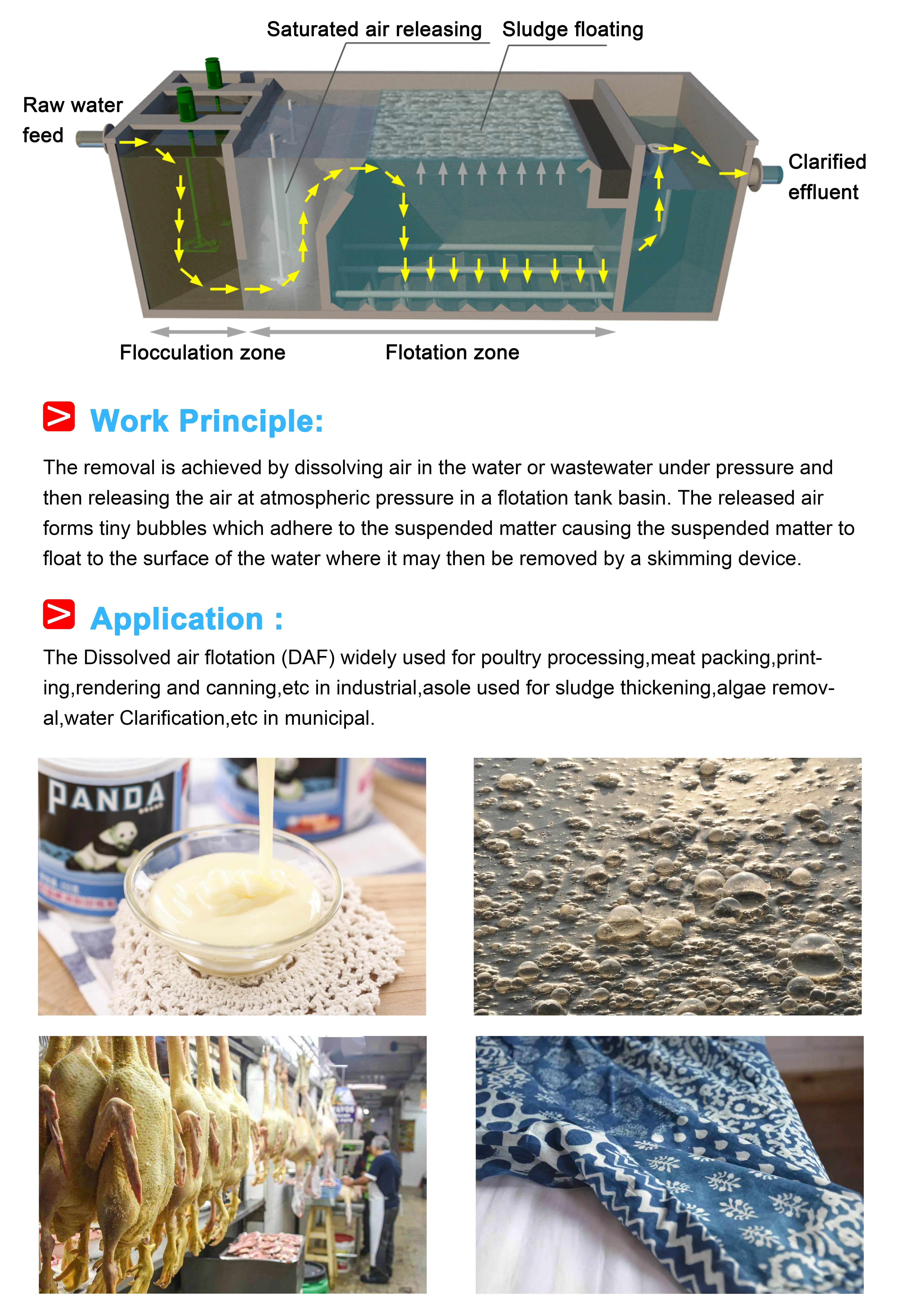 Water Treatment Dissolved Air Flotation Daf System For Wastewater ...