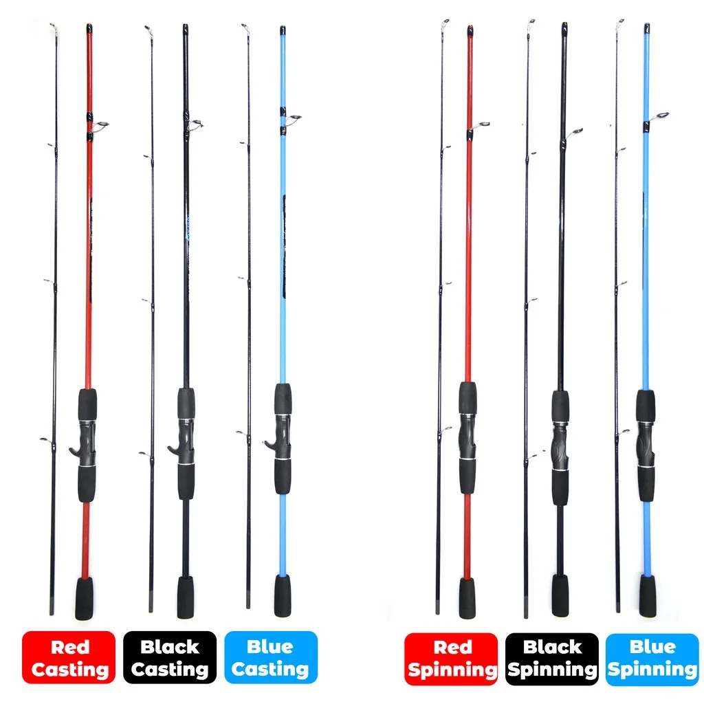 Hot Sale 1.65m 1.8m 2.1m Ultralight Carbon Fiber Spinning Casting ...