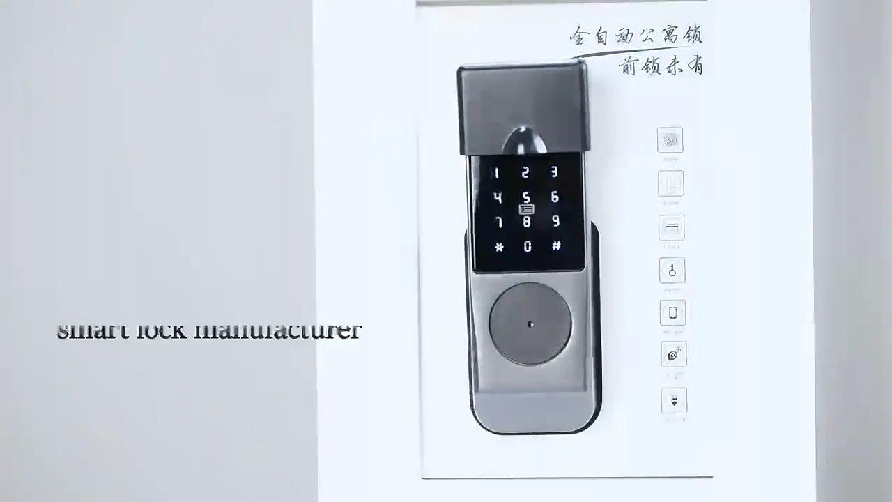 Laiu T2 Deadbolt Lock Intelligent Fingerprint Electronic Digital Wifi ...