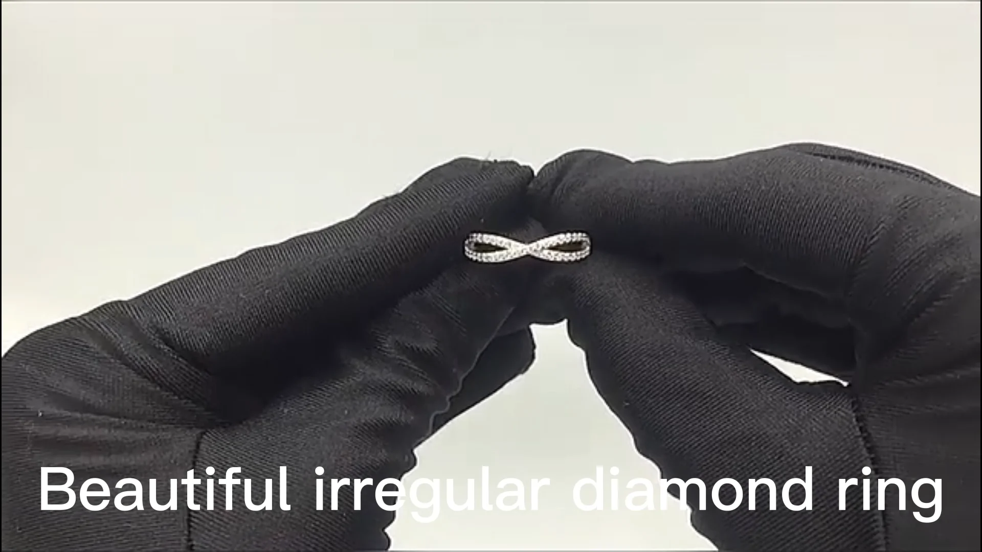 Fashion 14k 18k Diamond Cross Ring Simple K Gold Diamond Sparkly Cross ...