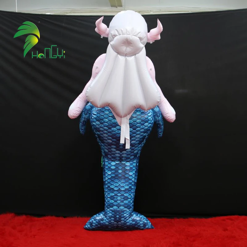 Double Layer Inflatable PVC Suit Hongyi Inflatable Mermaid Suit for Man ...