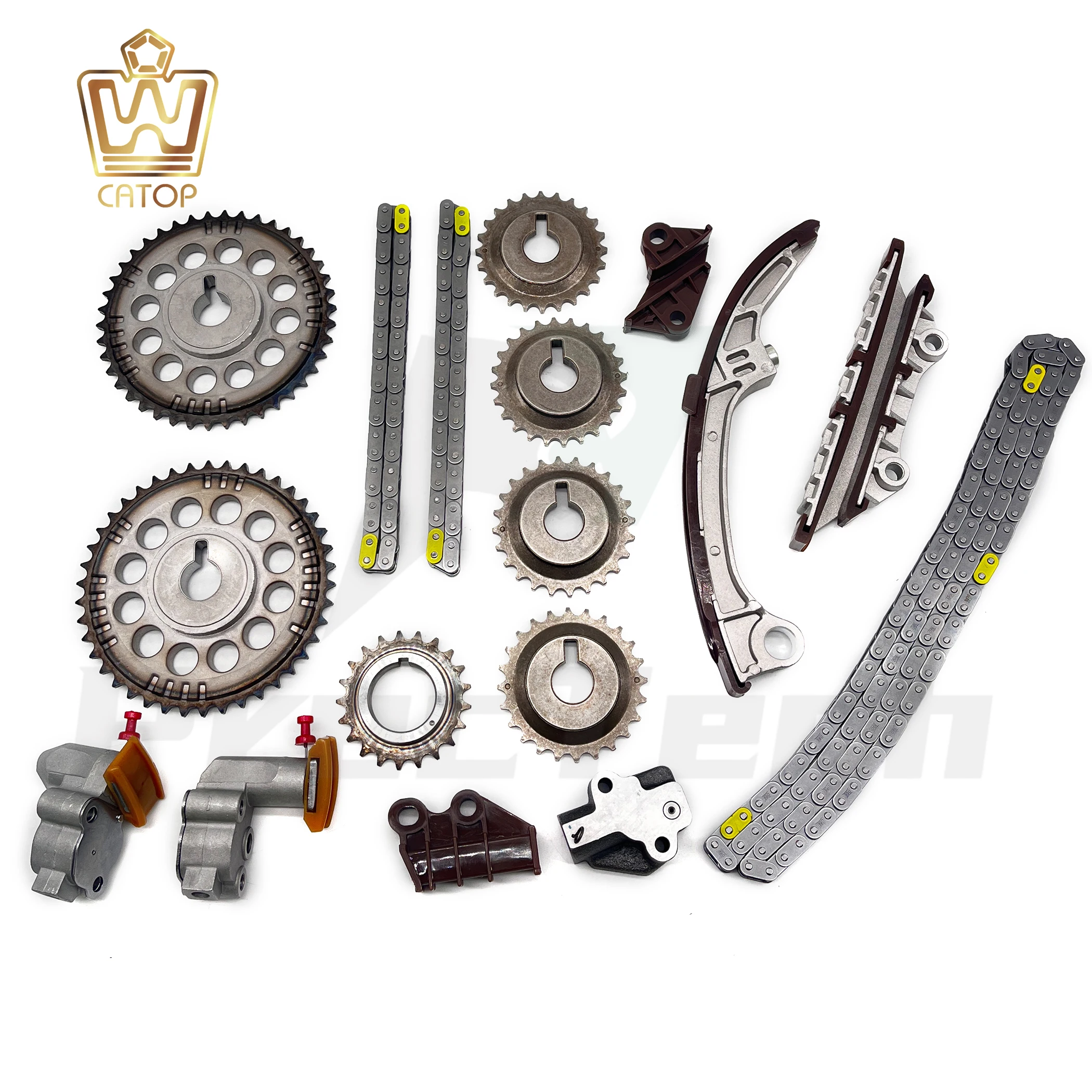 Auto Engine Part Timing System Replacement 17pcs Set For Nissan Vq20 ...