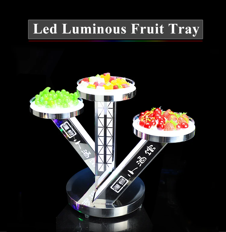 Restaurant Hotel Party bar Lounge Night Club Stainless Steel Glowing ...