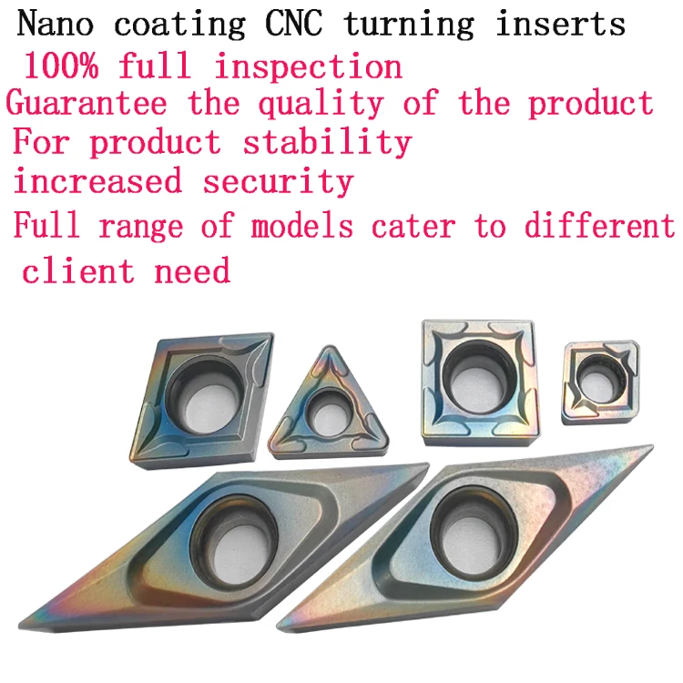 Diamond Shaped Cnc Turning Inserts Vbgt160402 Ml Ultra-sharp Ultra-wear ...