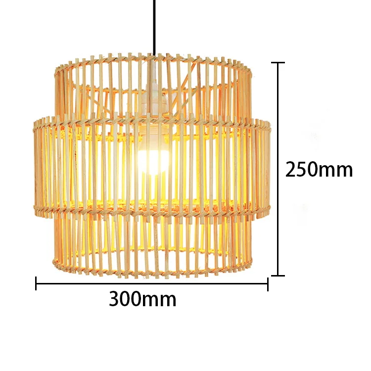 Custom Bamboo Wicker Lamp Covers - Sustainable & Stylish