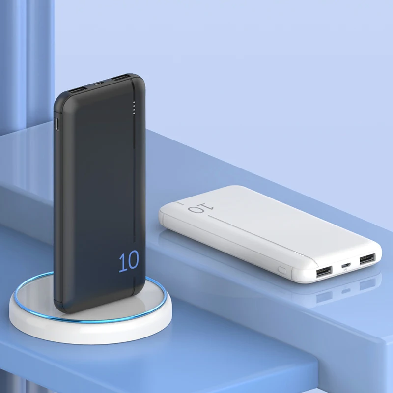 Bluetimes Power Bank 10000mah Ultra Slim Fast Charging Led Display ...