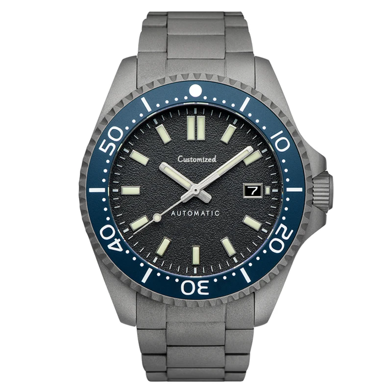 Grade 5 Titanium Automatic Dive Watch,Mechanical Watch Powered By Seiko ...
