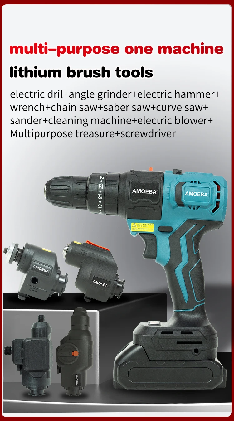 AMOEBA Power Tool Set - Versatile and Durable Solutions