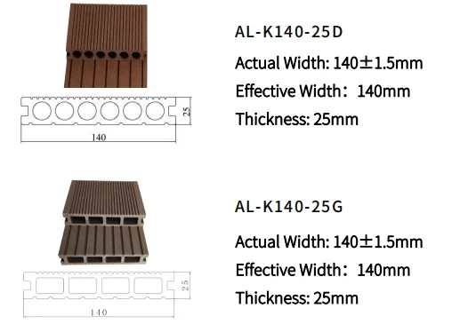 219mm Thickness 3d Embossing Embossing Groove Wood Plastic Composite ...